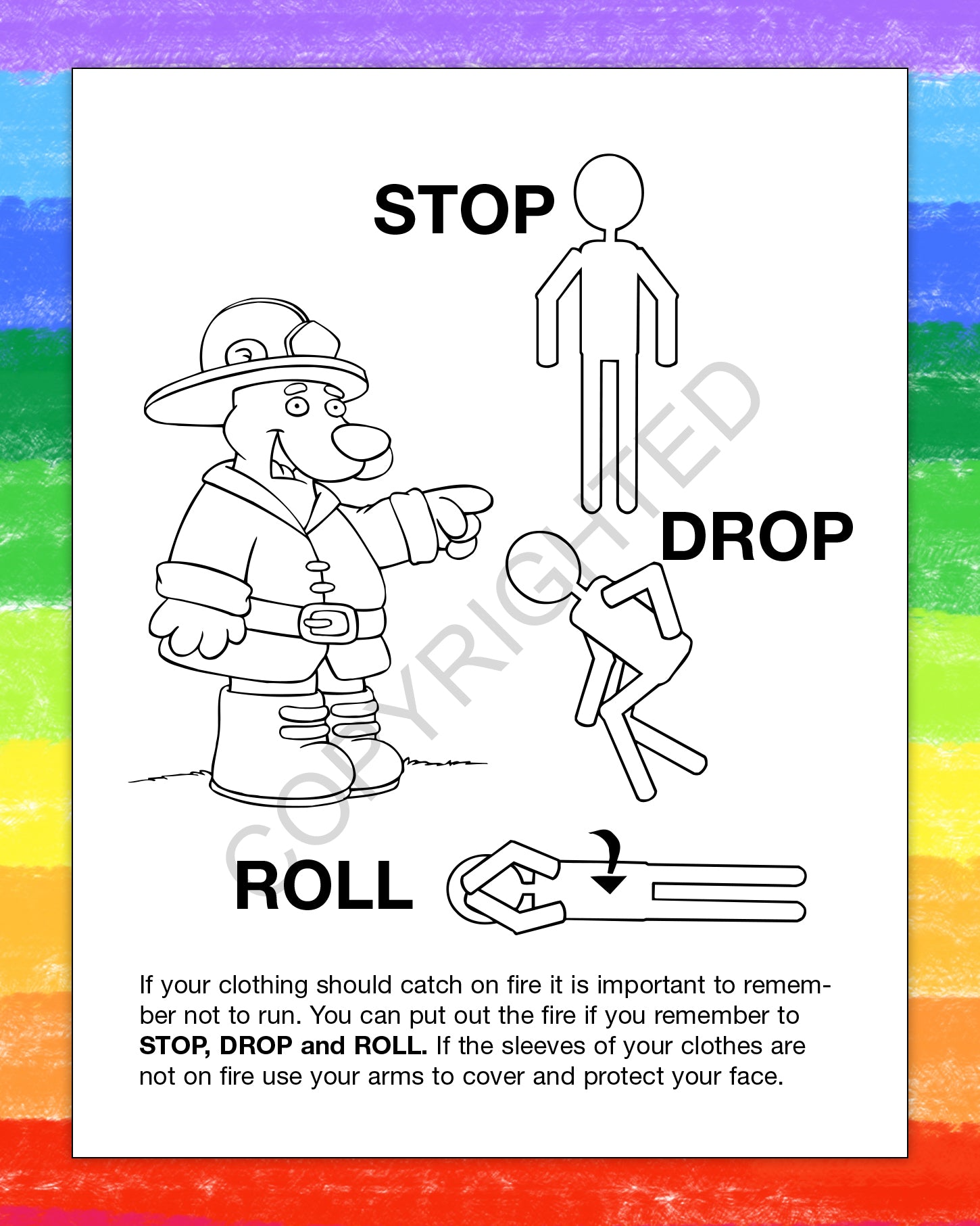 Fire Safety Coloring Books for Fire Prevention Month — ZoCo Products