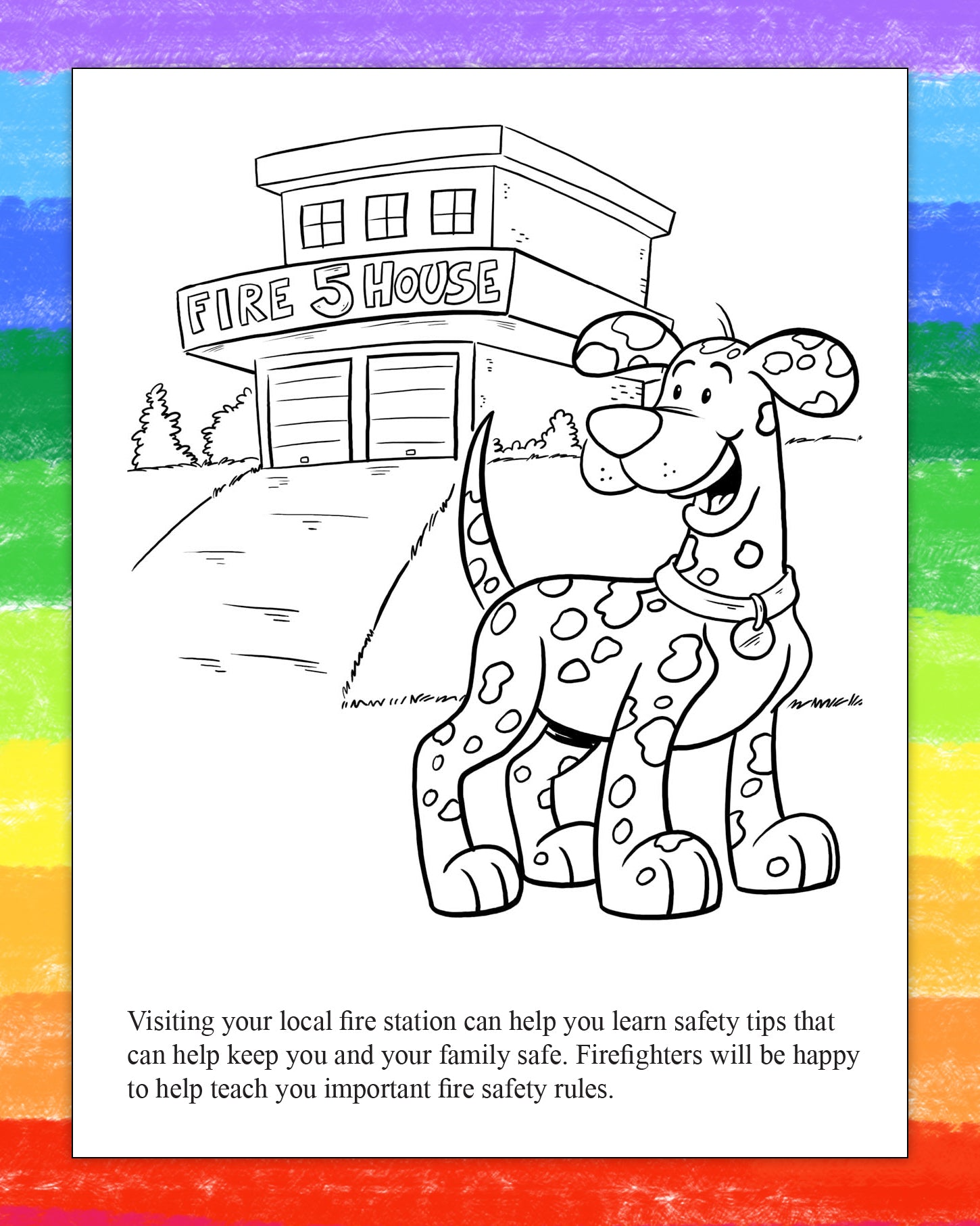 Fire Safety Coloring Books in Bulk - Add Your Imprint — ZoCo Products