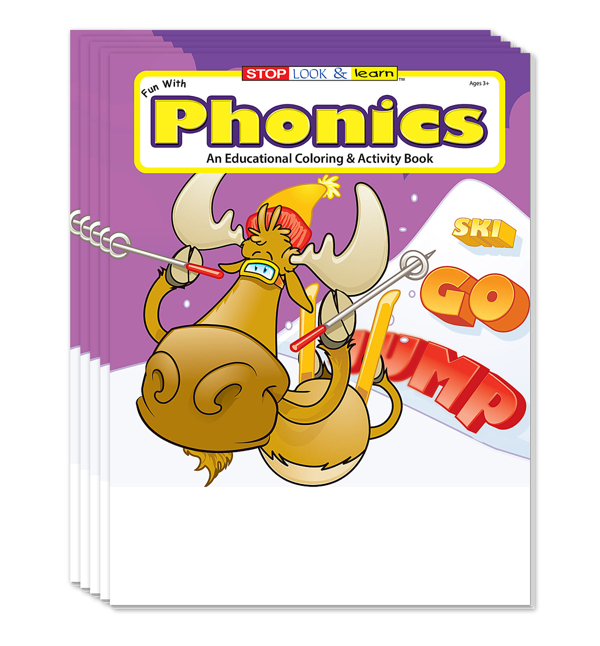 Fun With Phonics Coloring & Activity Books — ZoCo Products