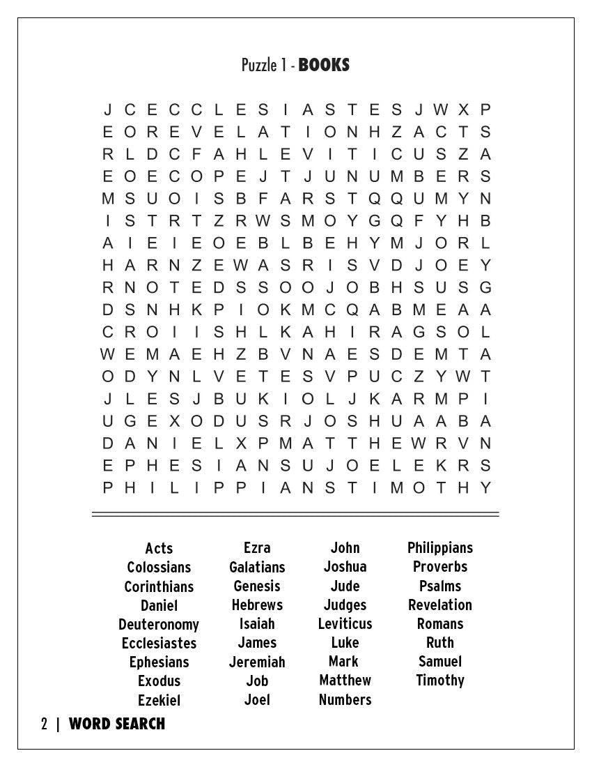 Large Print Puzzle Books in Bulk — ZoCo Products