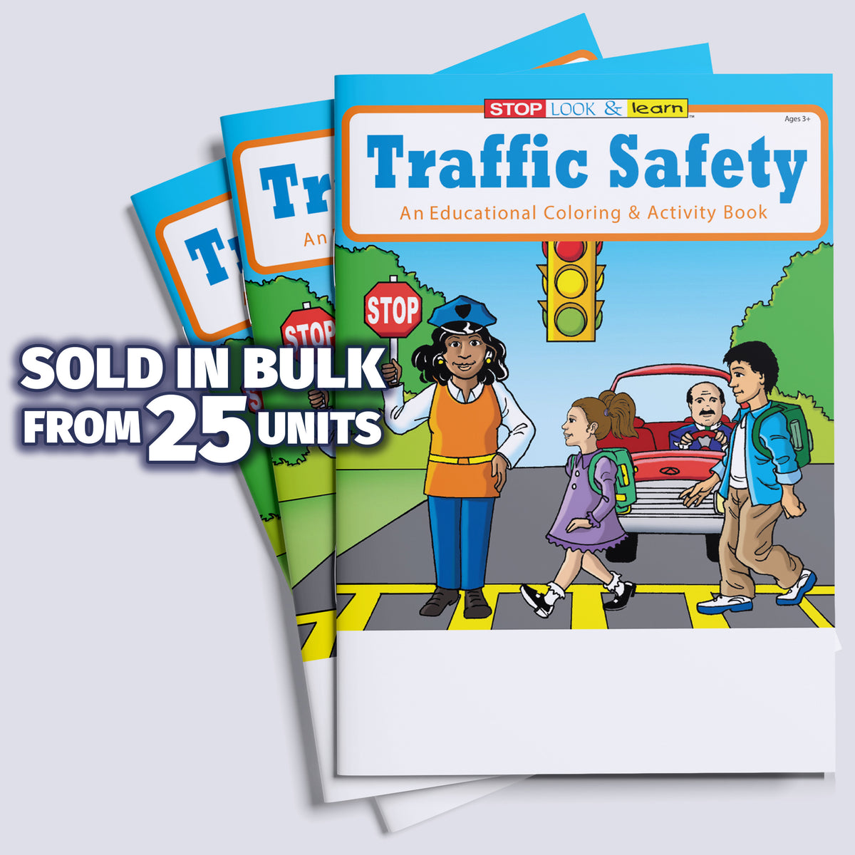 Traffic Safety - Kids Coloring & Activity Books - 8" x 10.5" — ZoCo ...