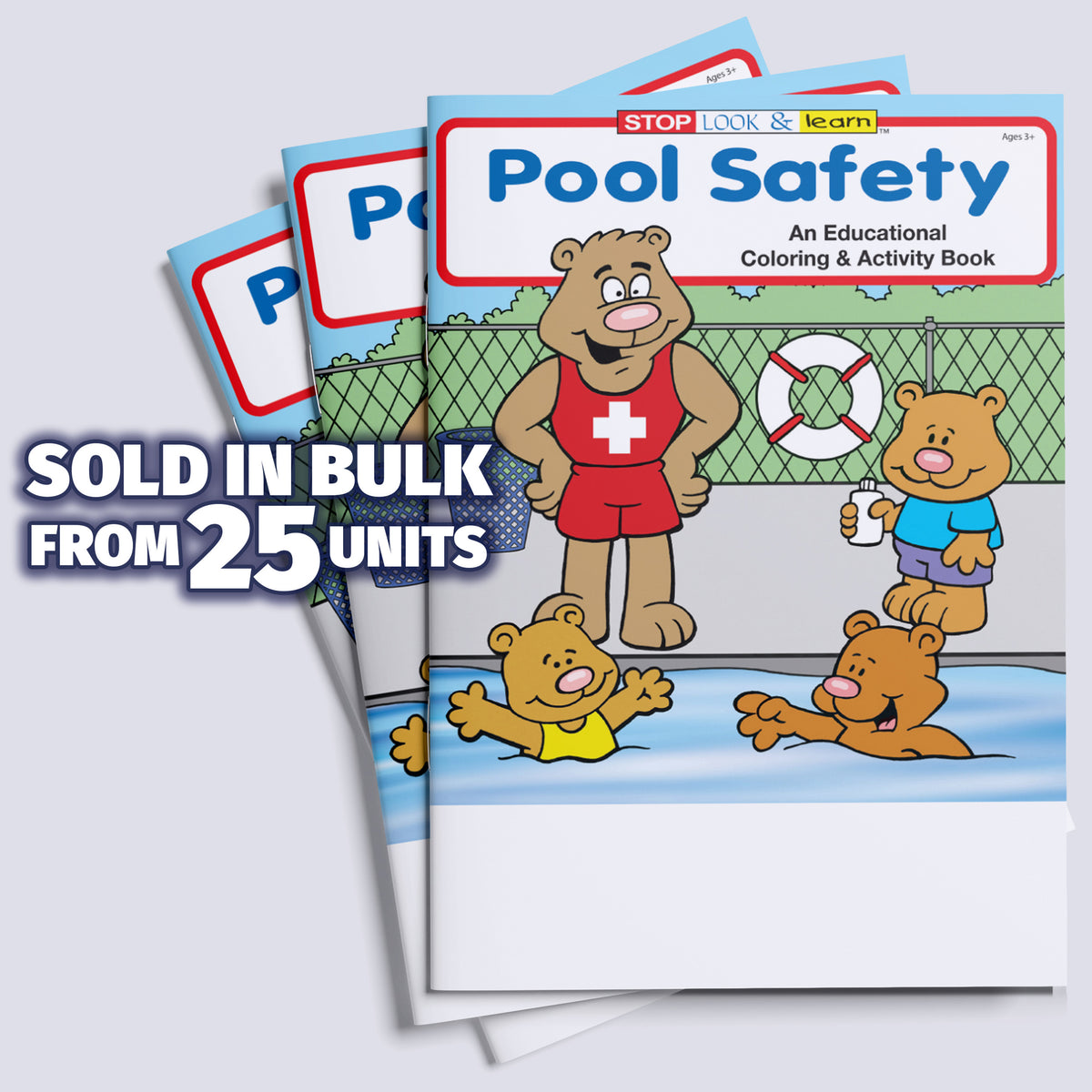 Pool Safety Custom Coloring & Activity Books — ZoCo Products