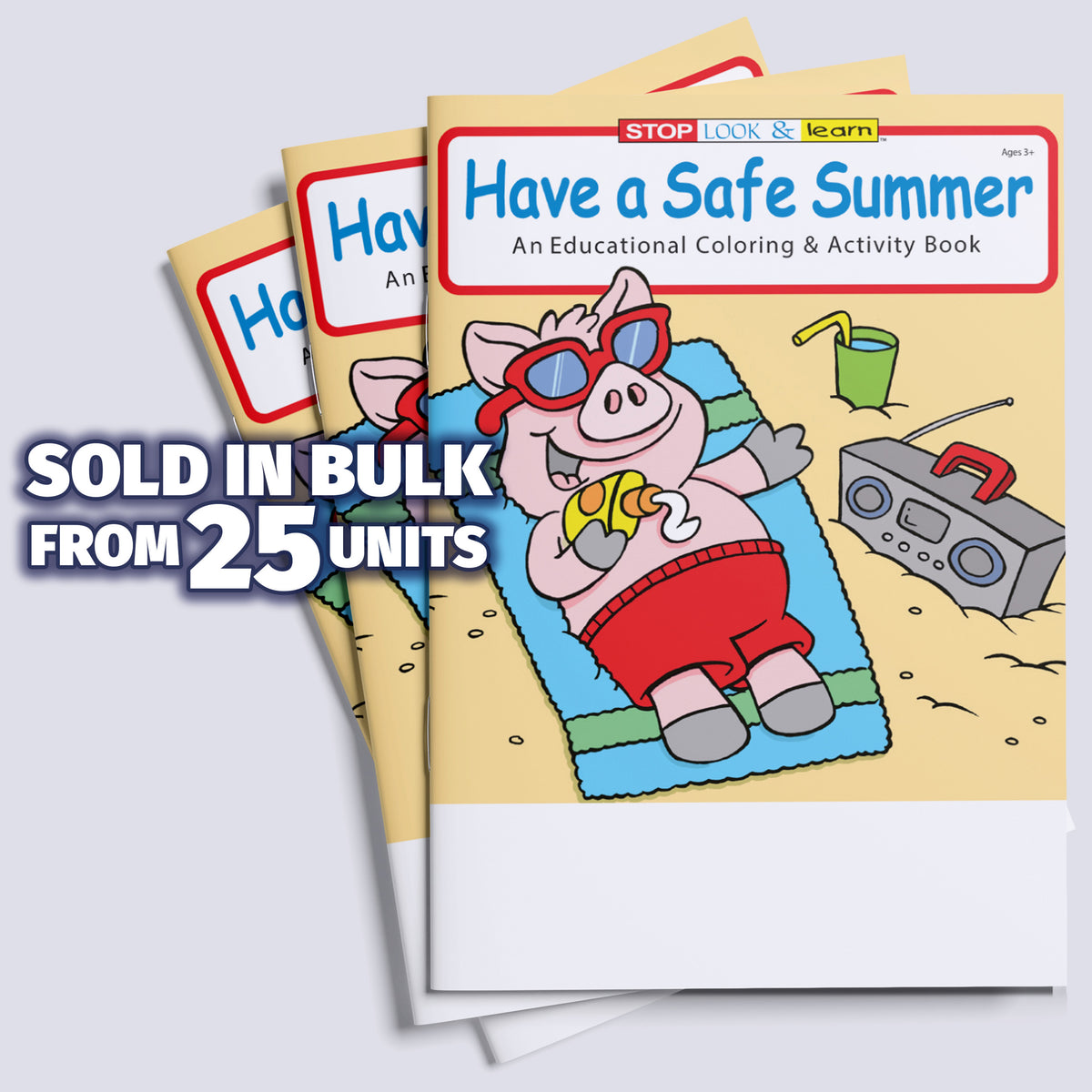 Have a Safe Summer - Custom Coloring Books in Bulk — ZoCo Products