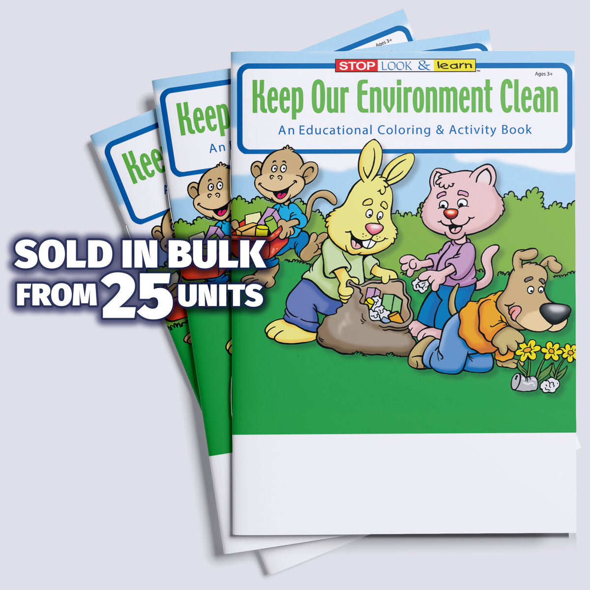 Keep Our Environment Clean - Kid's Coloring & Activity Books — ZoCo ...