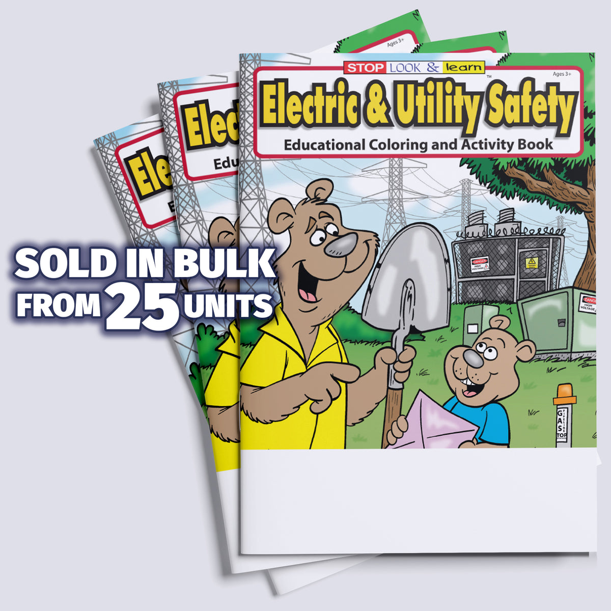 Electric and Utility Safety Custom Coloring Books — ZoCo Products