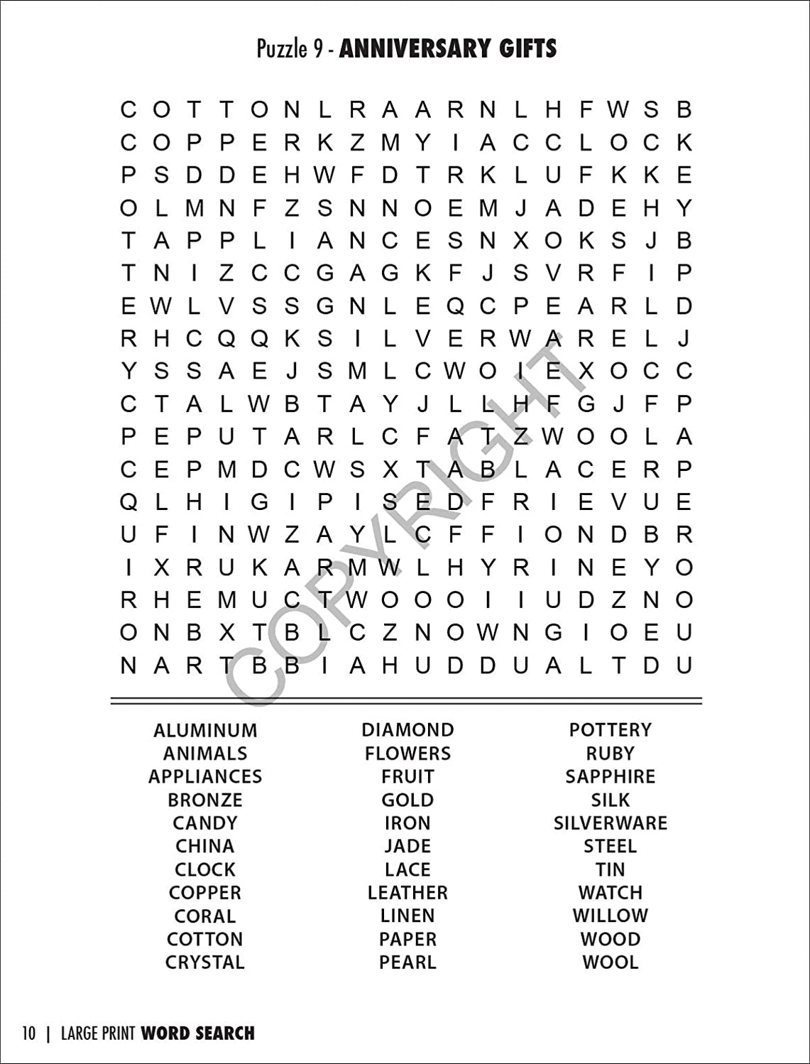 Large Print Word Search Puzzle Books in Bulk — ZoCo Products