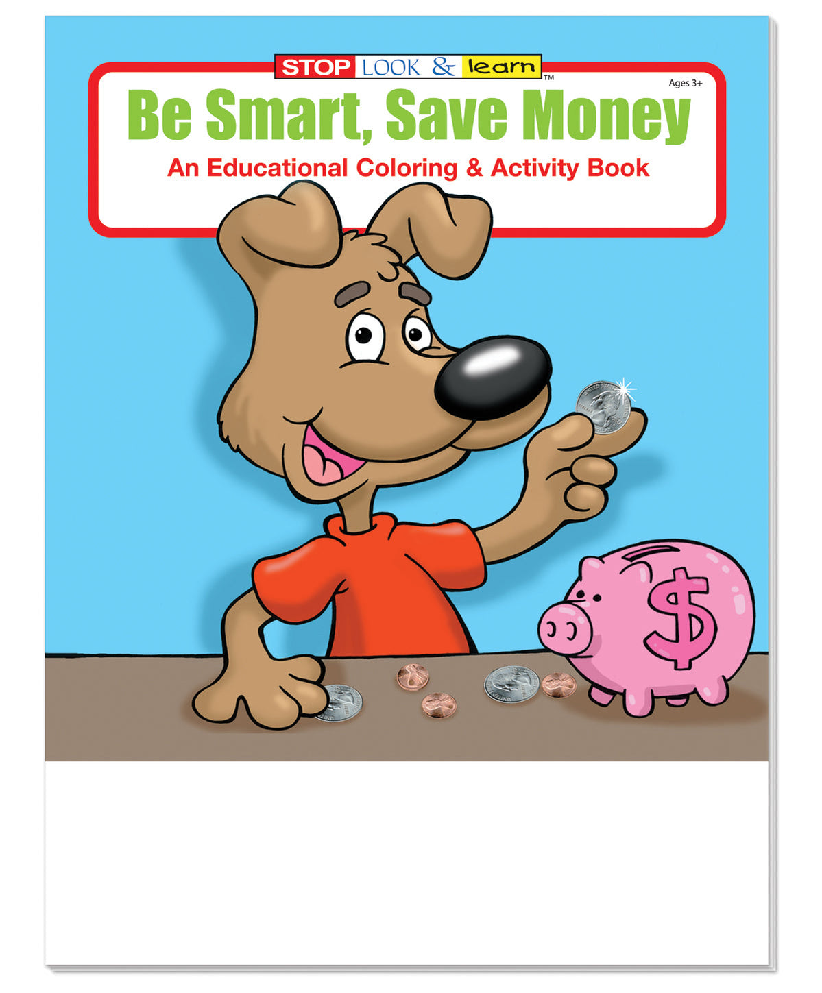 Be Smart, Save Money Educational Coloring & Activity Books — ZoCo Products