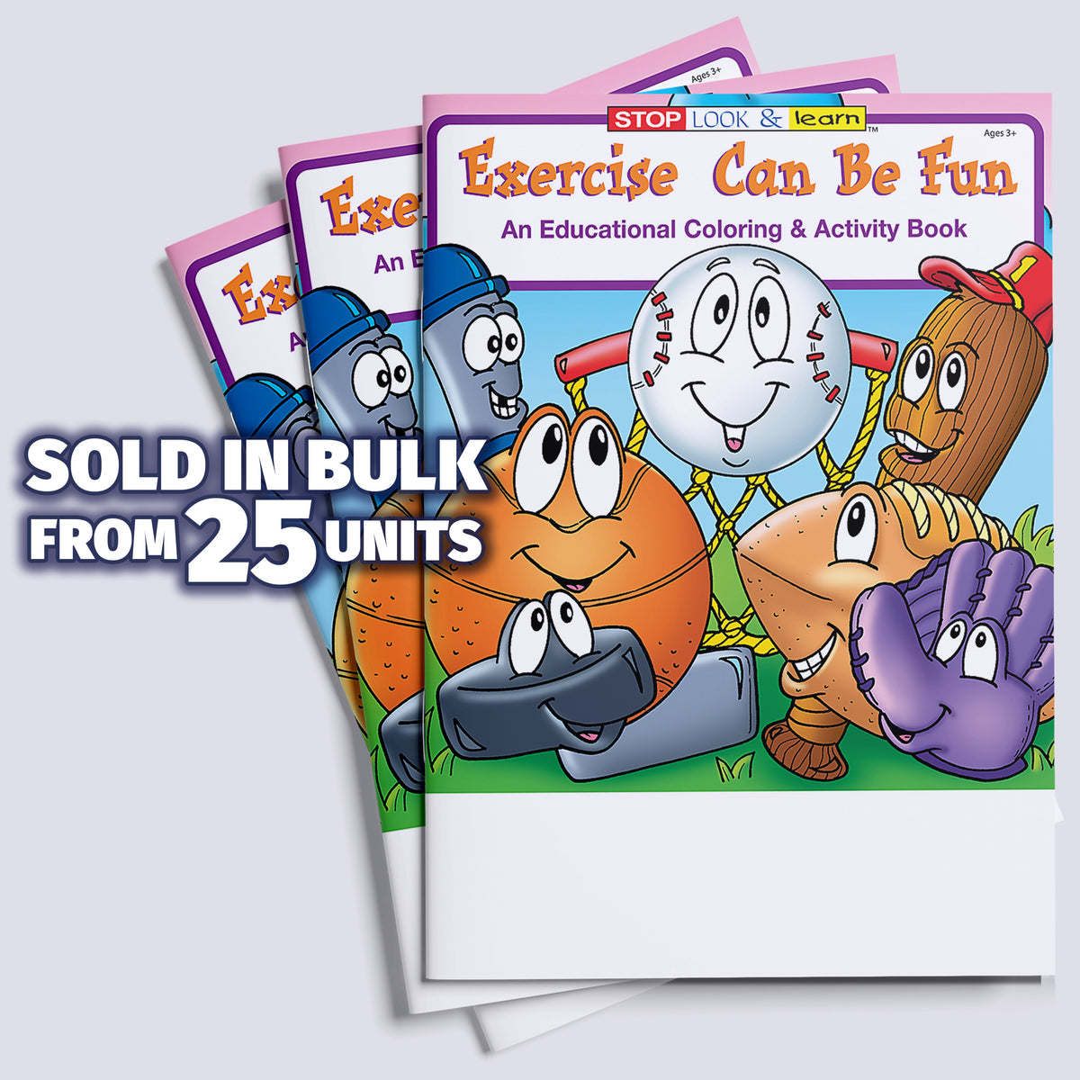 Exercise Can Be Fun Custom Coloring Books — ZoCo Products
