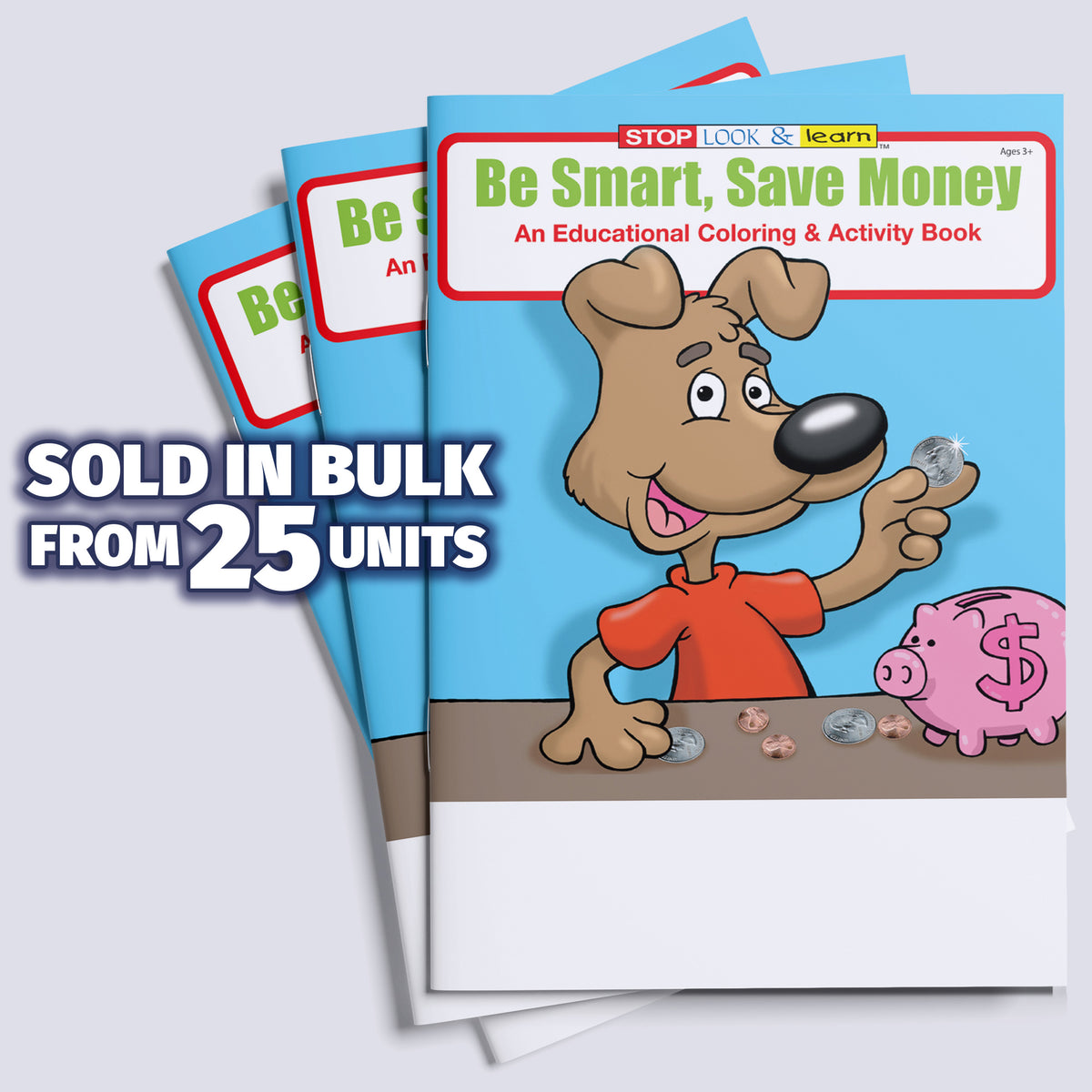 Be Smart, Save Money Educational Coloring & Activity Books — ZoCo Products
