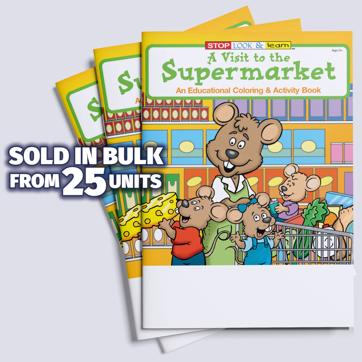 Grocery Store Gift for Kids - Custom Coloring Books — ZoCo Products