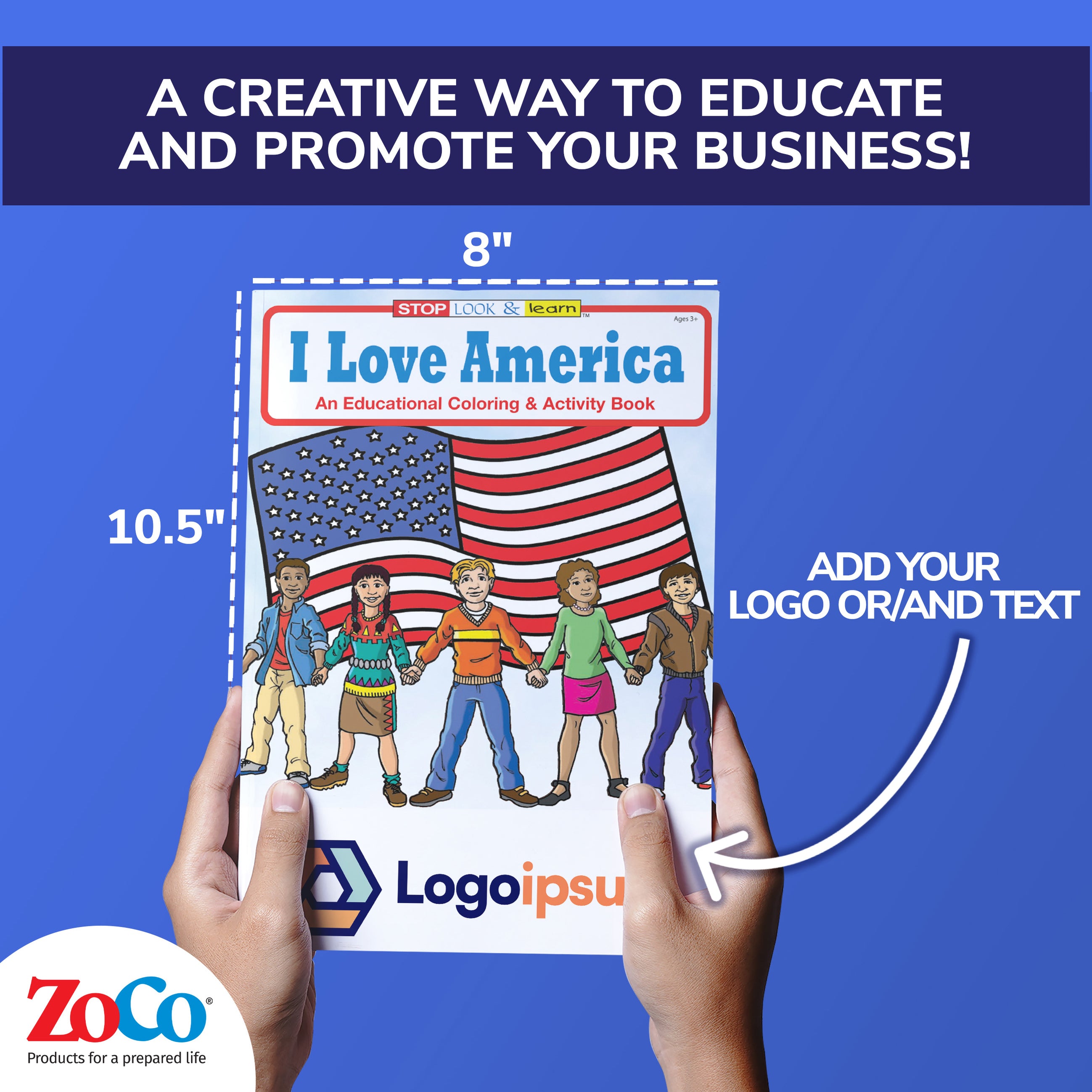 I Love America Coloring & Activity Books — ZoCo Products