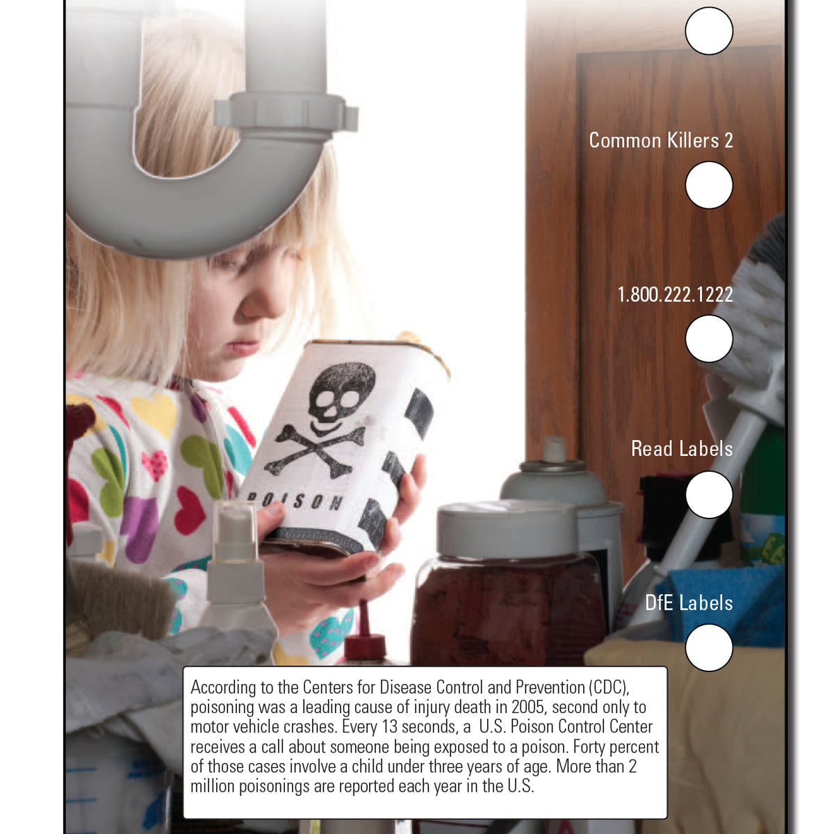 Poison Prevention Slide Charts - Add Your Imprint on 250+ — ZoCo Products