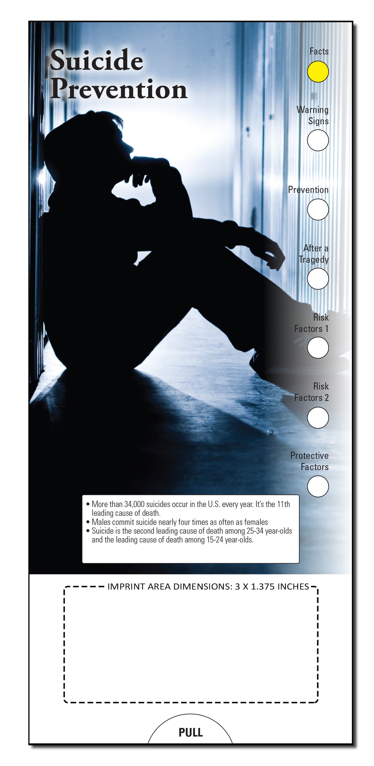 Suicide Prevention Slide Charts - Add Your Imprint on 250+ — ZoCo Products