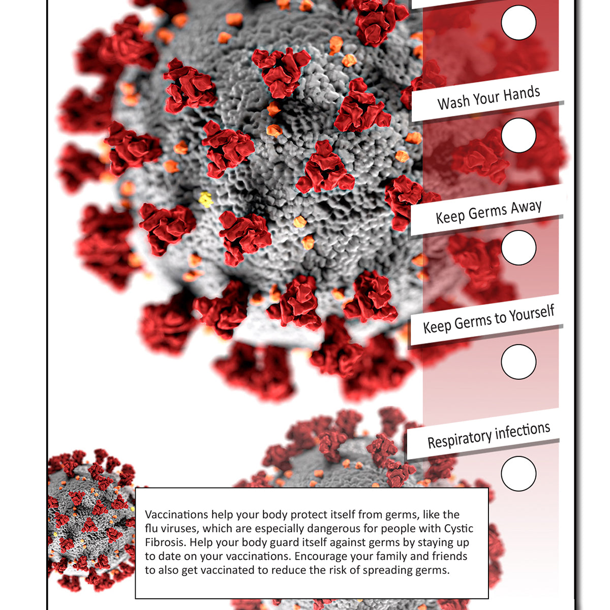 Germs: Prevent the Spread Slide Chart - Add Your Imprint on 250+ — ZoCo ...