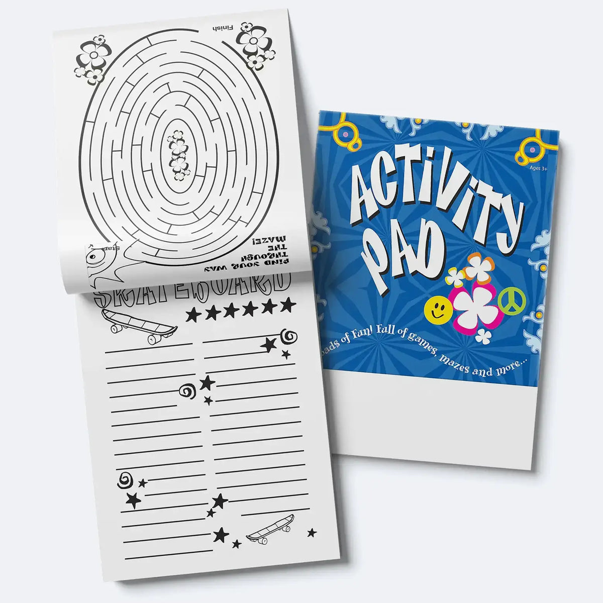 Games & Mazes and more - Kids Mini Activity Pads - 5.25" x 7.75" (Min ...