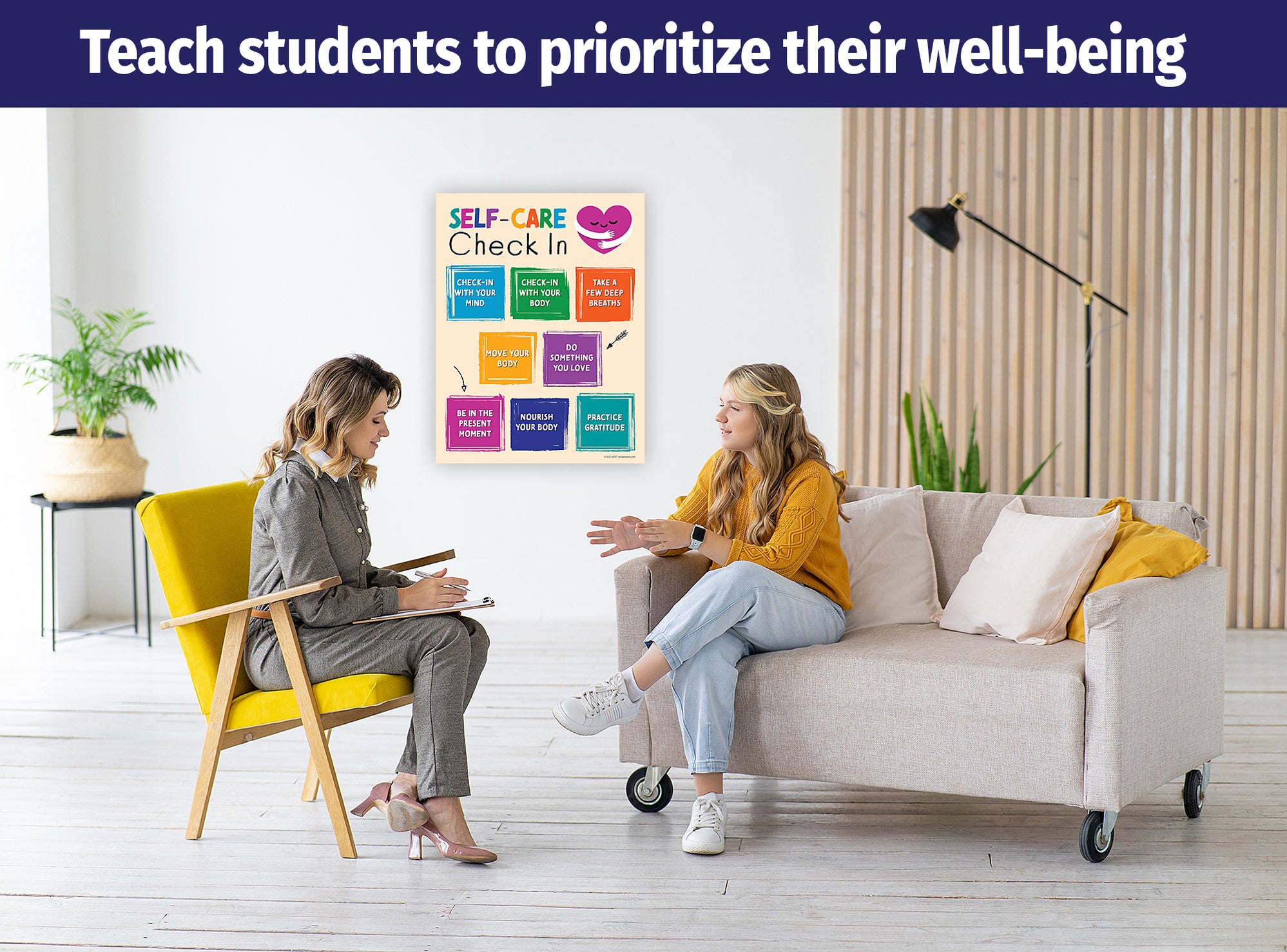 Self Care Check In Poster — ZoCo Products