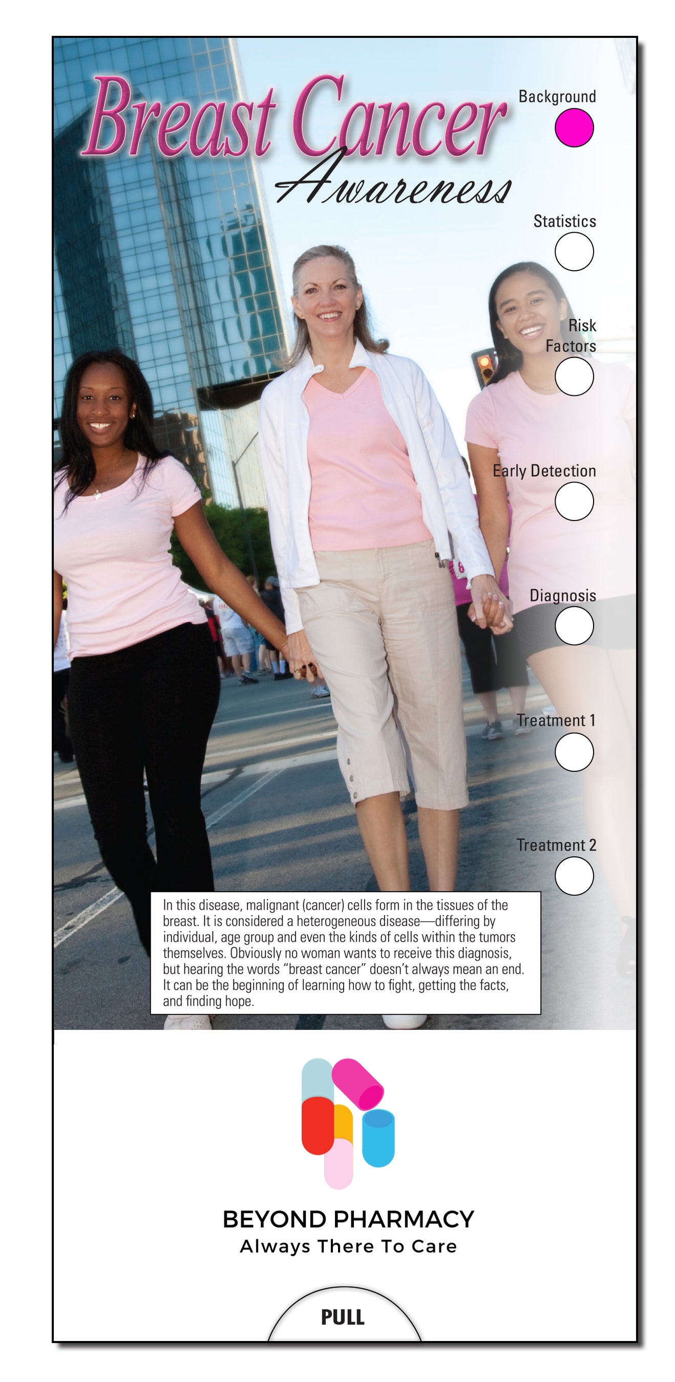 Breast Cancer Awareness Slide Charts - Add Your Imprint on 250+ — ZoCo ...