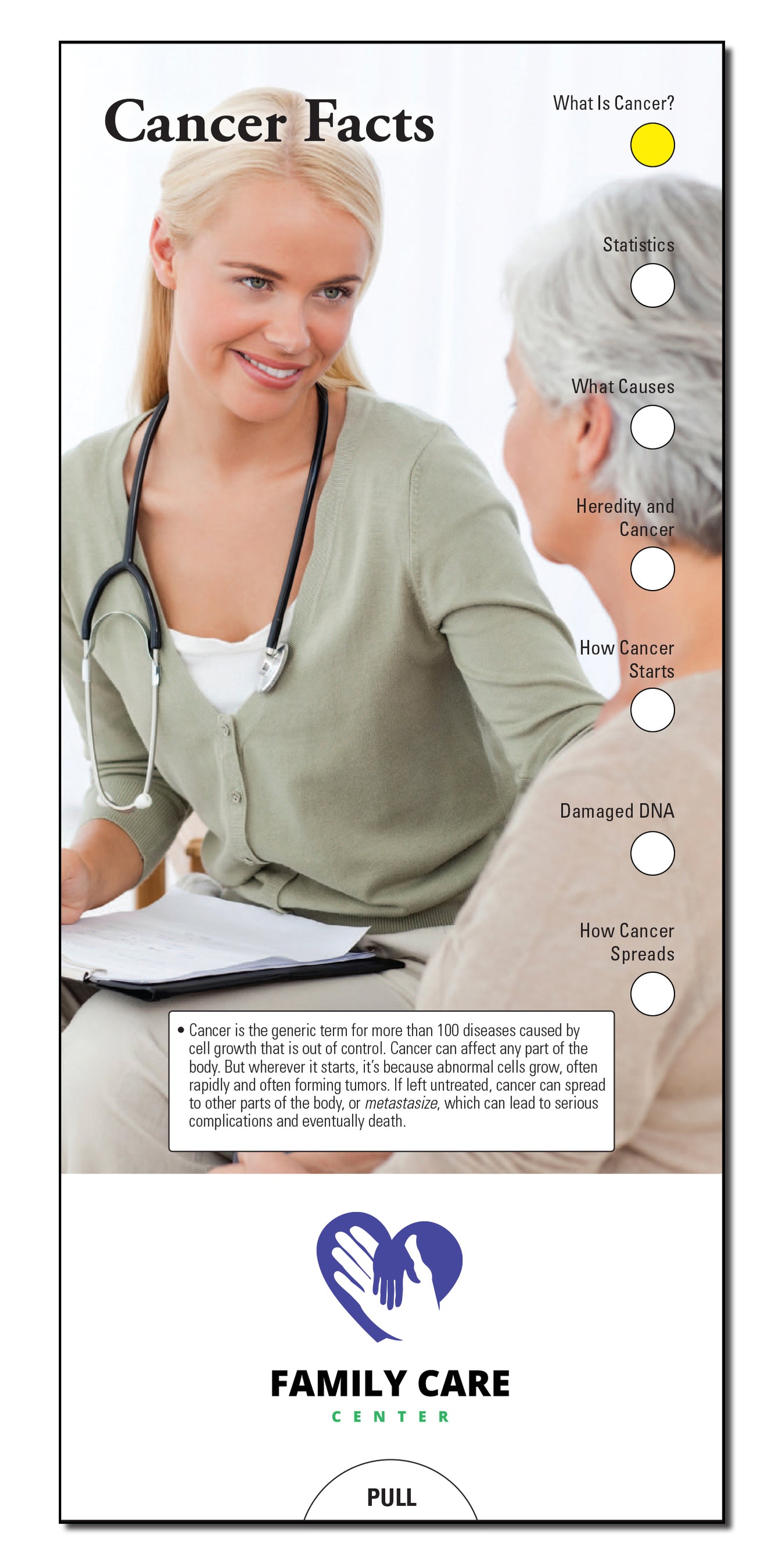 Cancer Facts Slide Charts - Add Your Imprint on 250+ — ZoCo Products