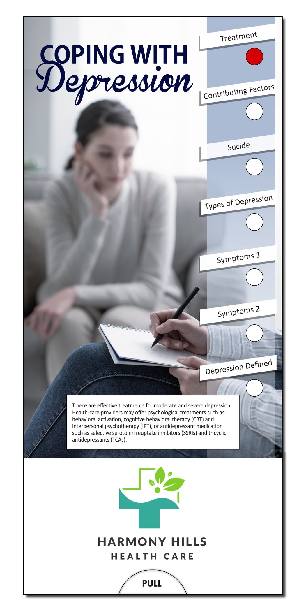 Coping with Depression Slide Charts - Add Your Imprint on 250+ — ZoCo ...