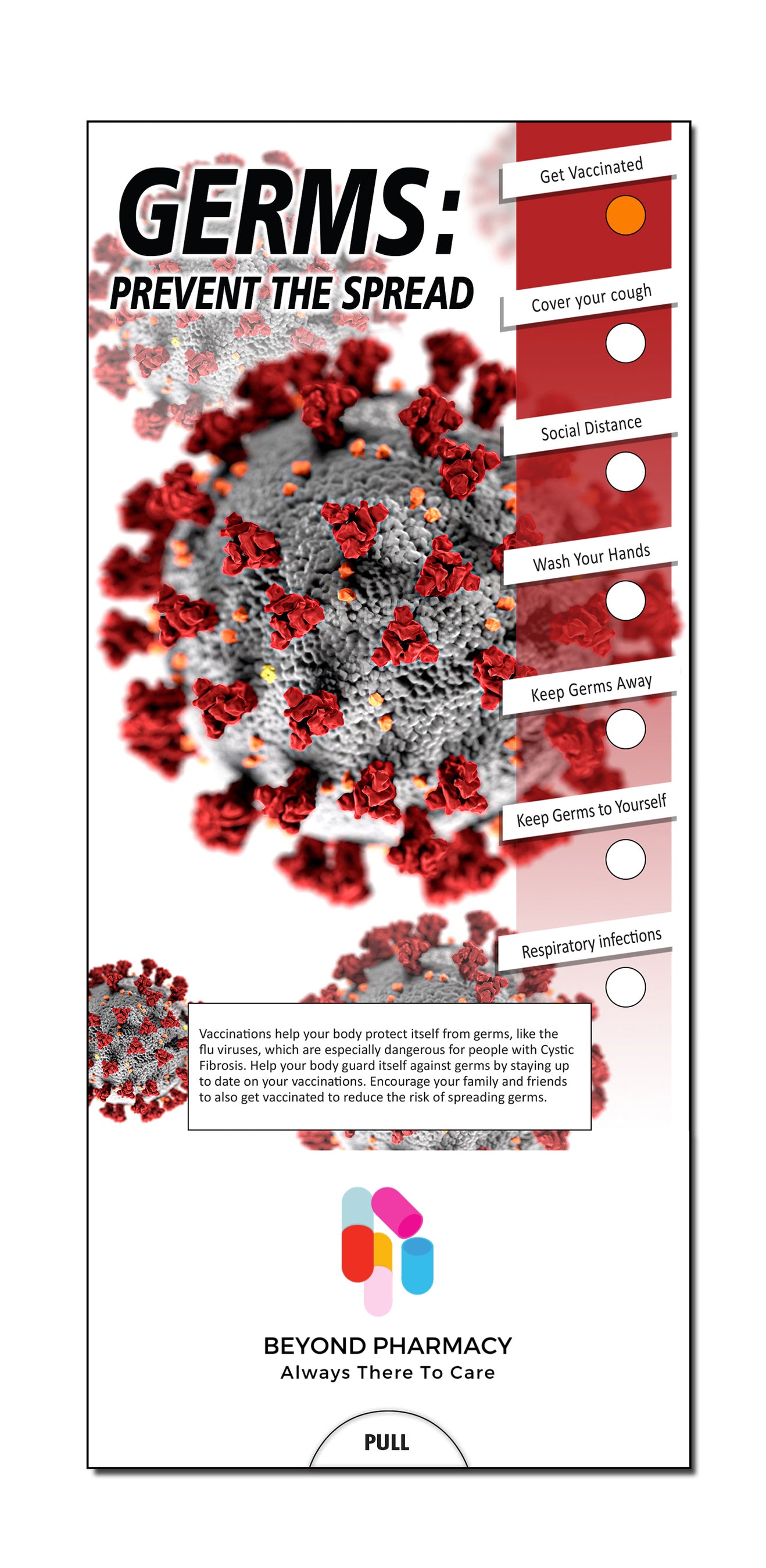 Germs: Prevent the Spread Slide Chart - Add Your Imprint on 250+ — ZoCo ...