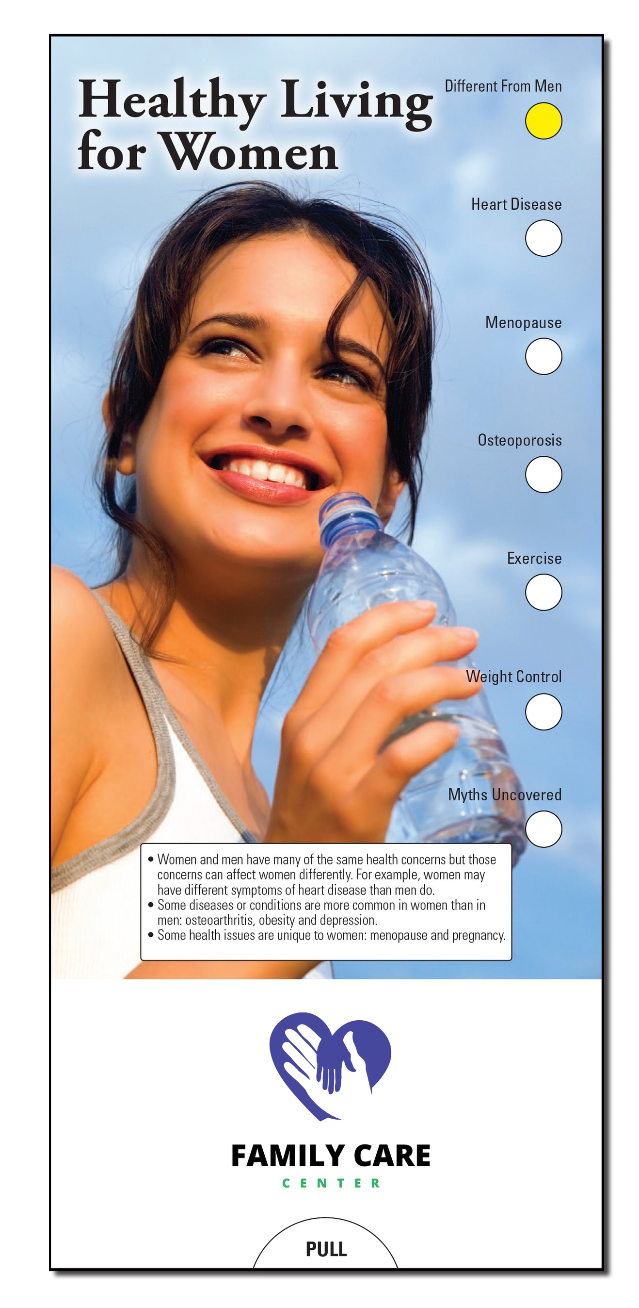 Healthy Living for Women Slide Chart - Add Your Imprint on 250+ — ZoCo Products