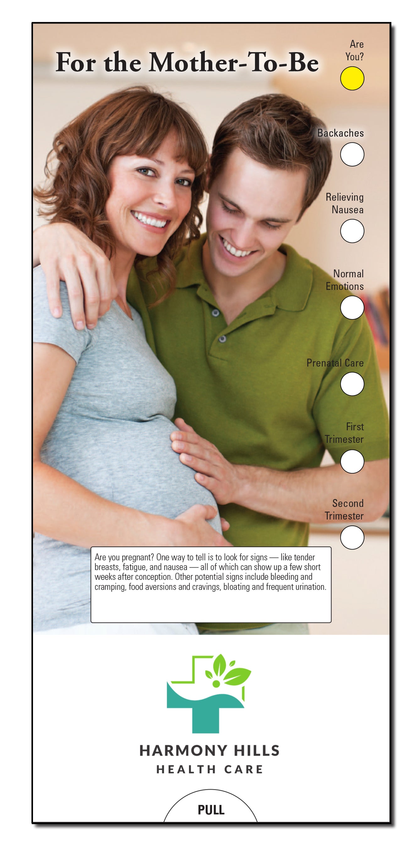 For The Mother-To-Be Slide Charts - Add Your Imprint on 250+ — ZoCo Products