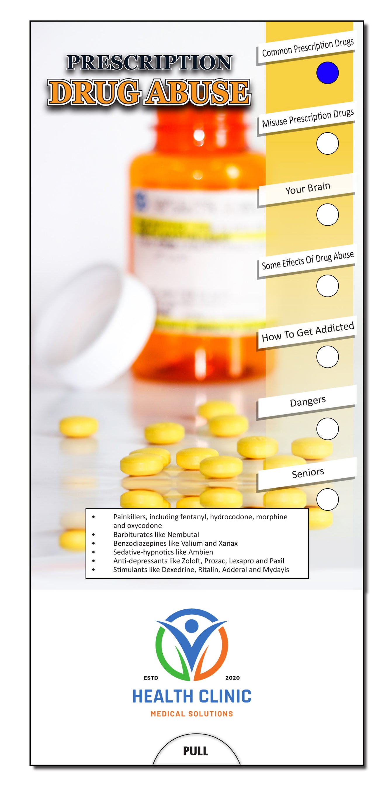 Prescription Drug Abuse Slide Charts - Add Your Imprint on 250+ — ZoCo ...