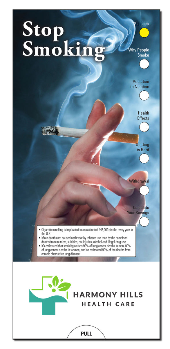 Stop Smoking Slide Charts - Add Your Imprint on 250+ — ZoCo Products