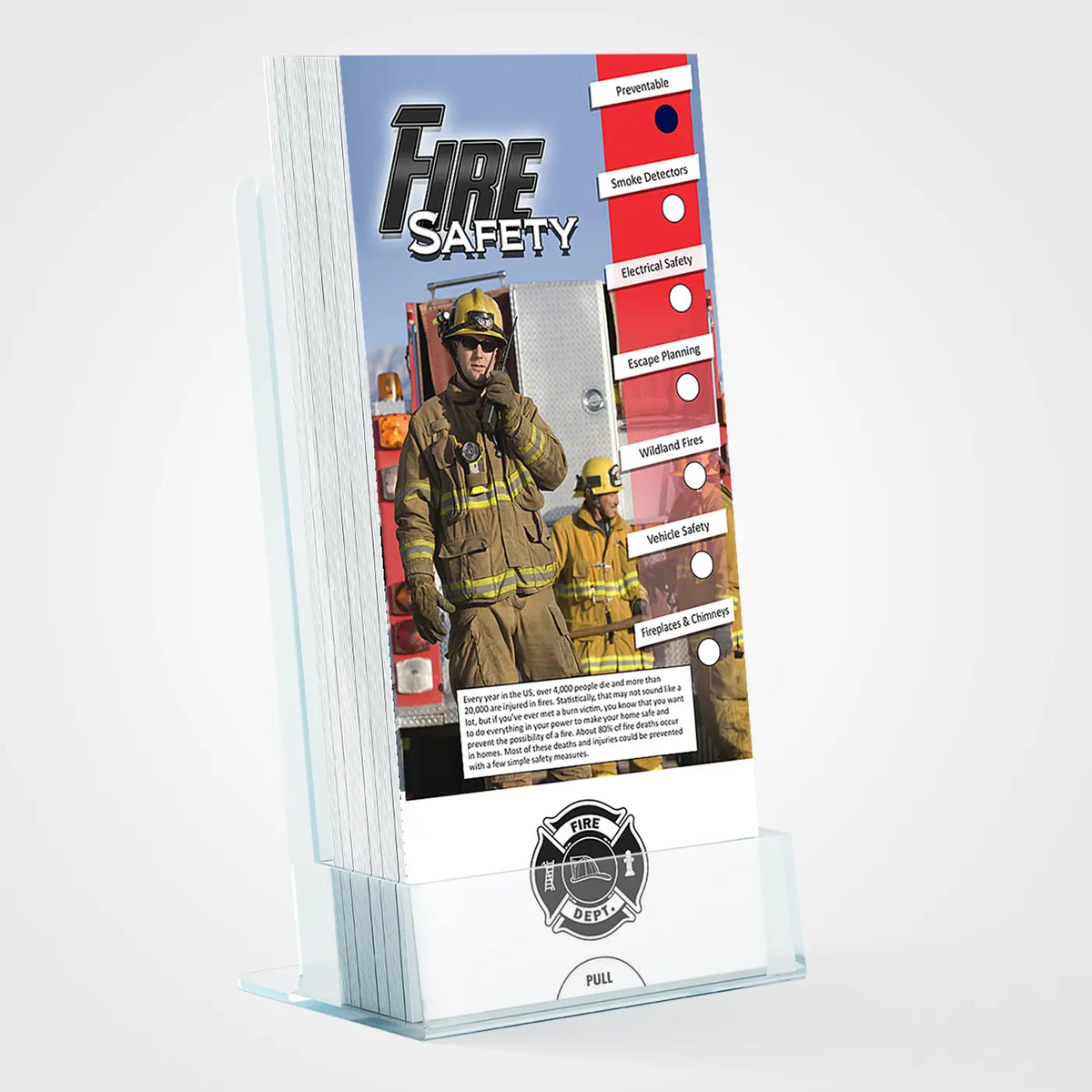 Fire Safety Slide Charts - Add Your Imprint on 250+ — ZoCo Products