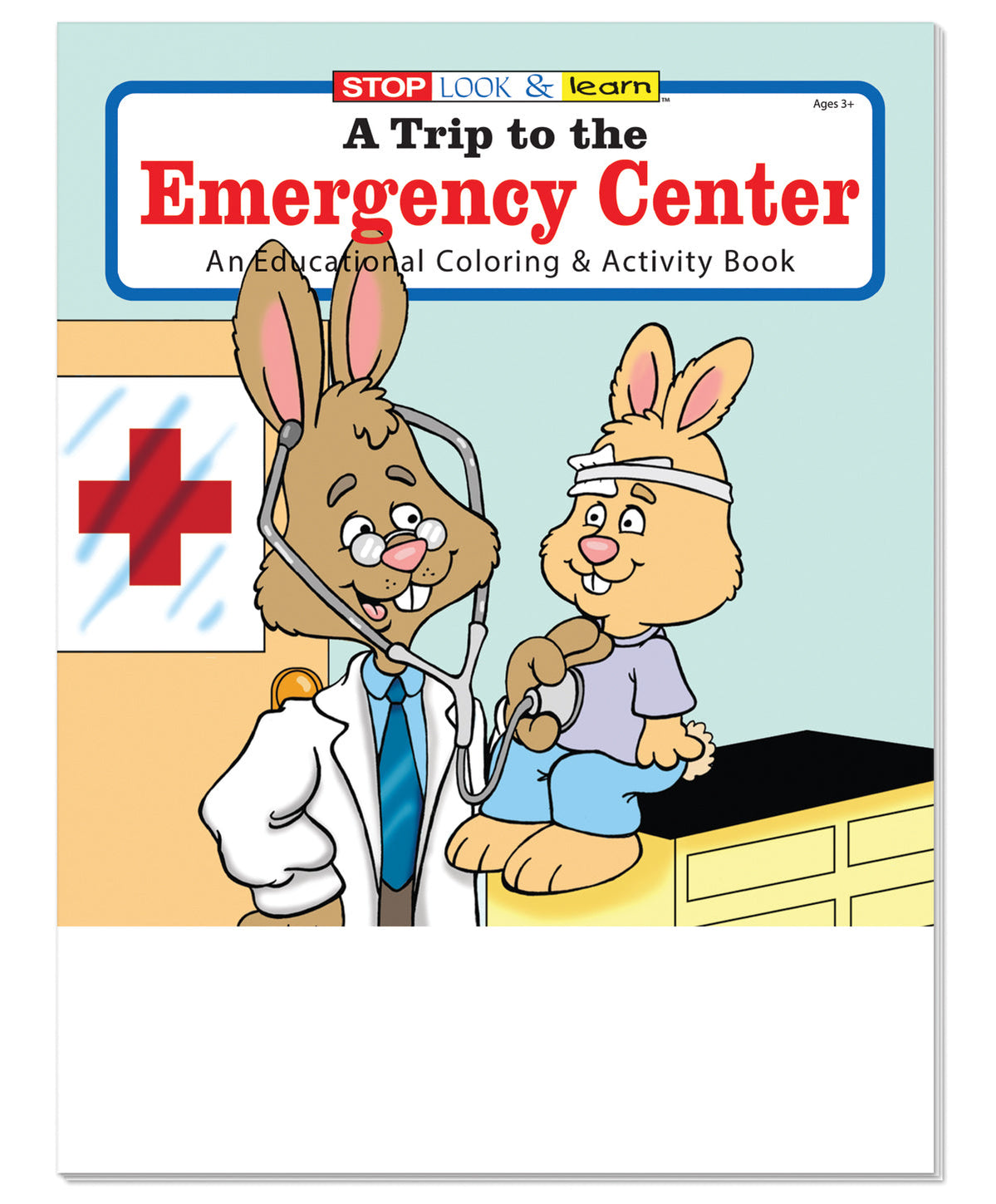 25 Pack - A Trip to The Emergency Center Coloring & Activity Books ...