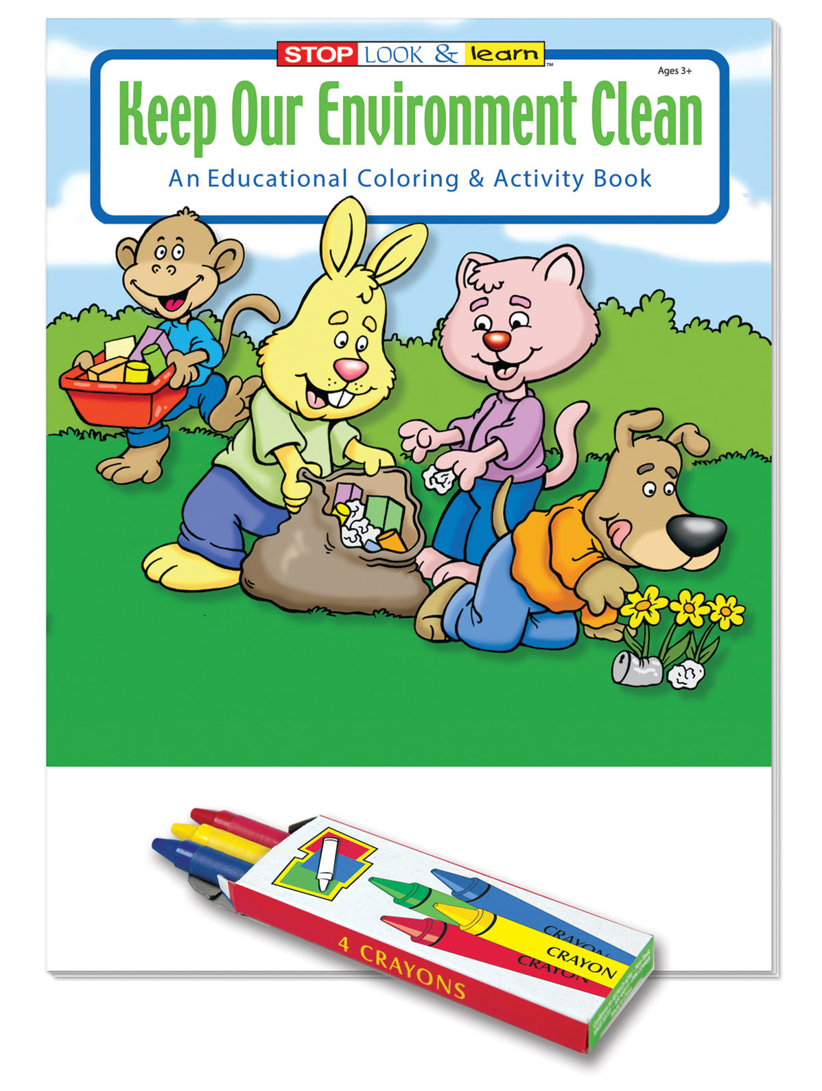 Keep Our Environment Clean - Kid's Coloring & Activity Books — ZoCo ...