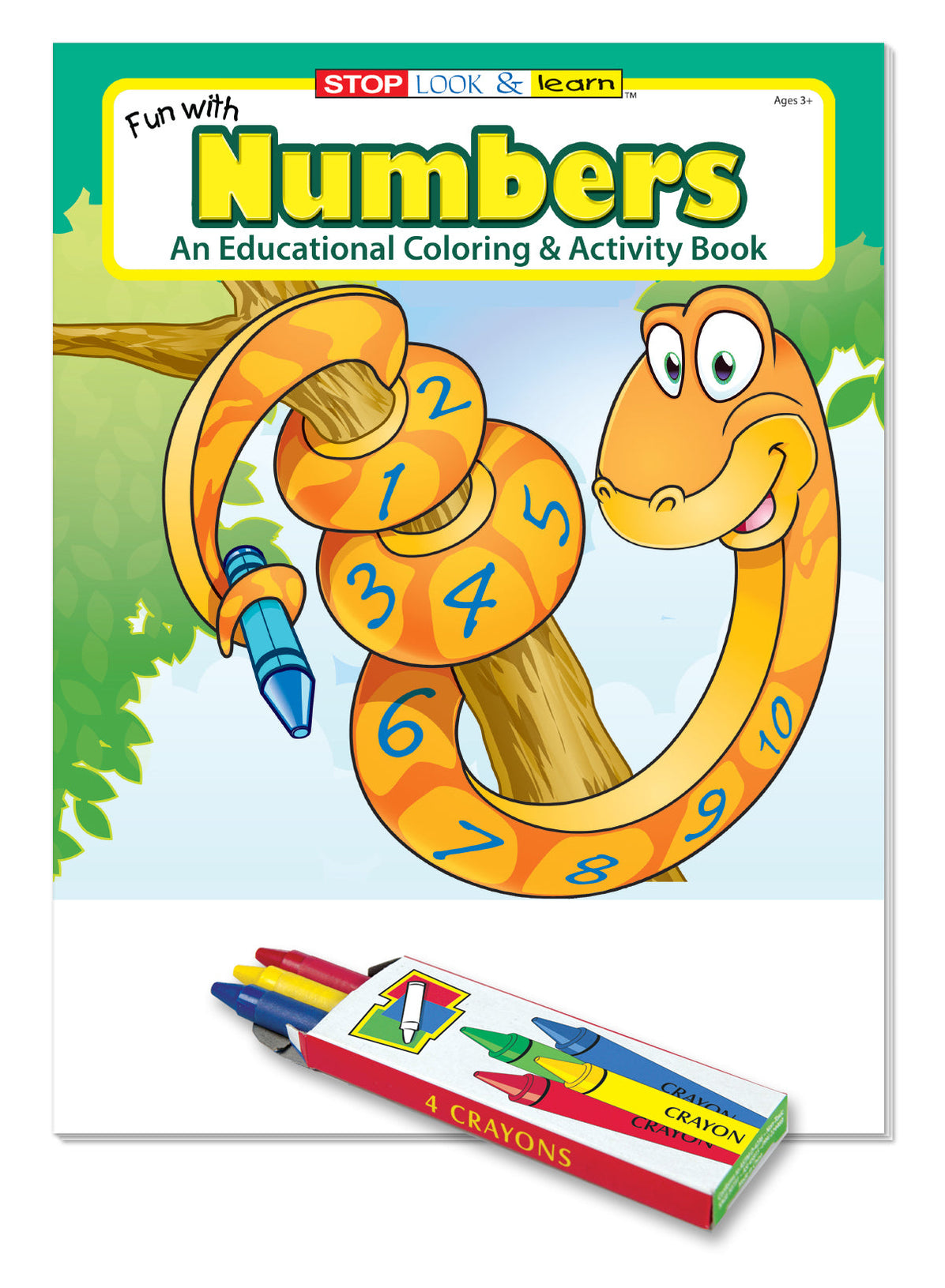 Fun With Numbers Kid's Educational Coloring & Activity Books - ZoCo ...