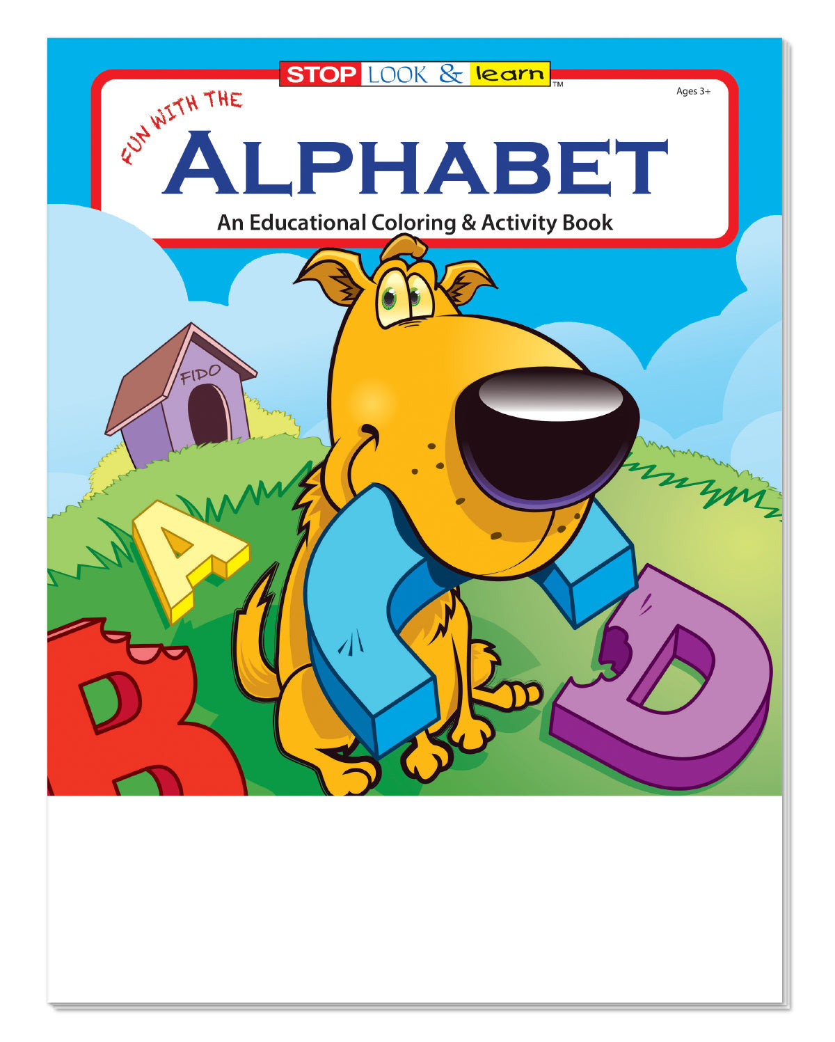 Fun With The Alphabet Educational Coloring & Activity Books - ZoCo Products