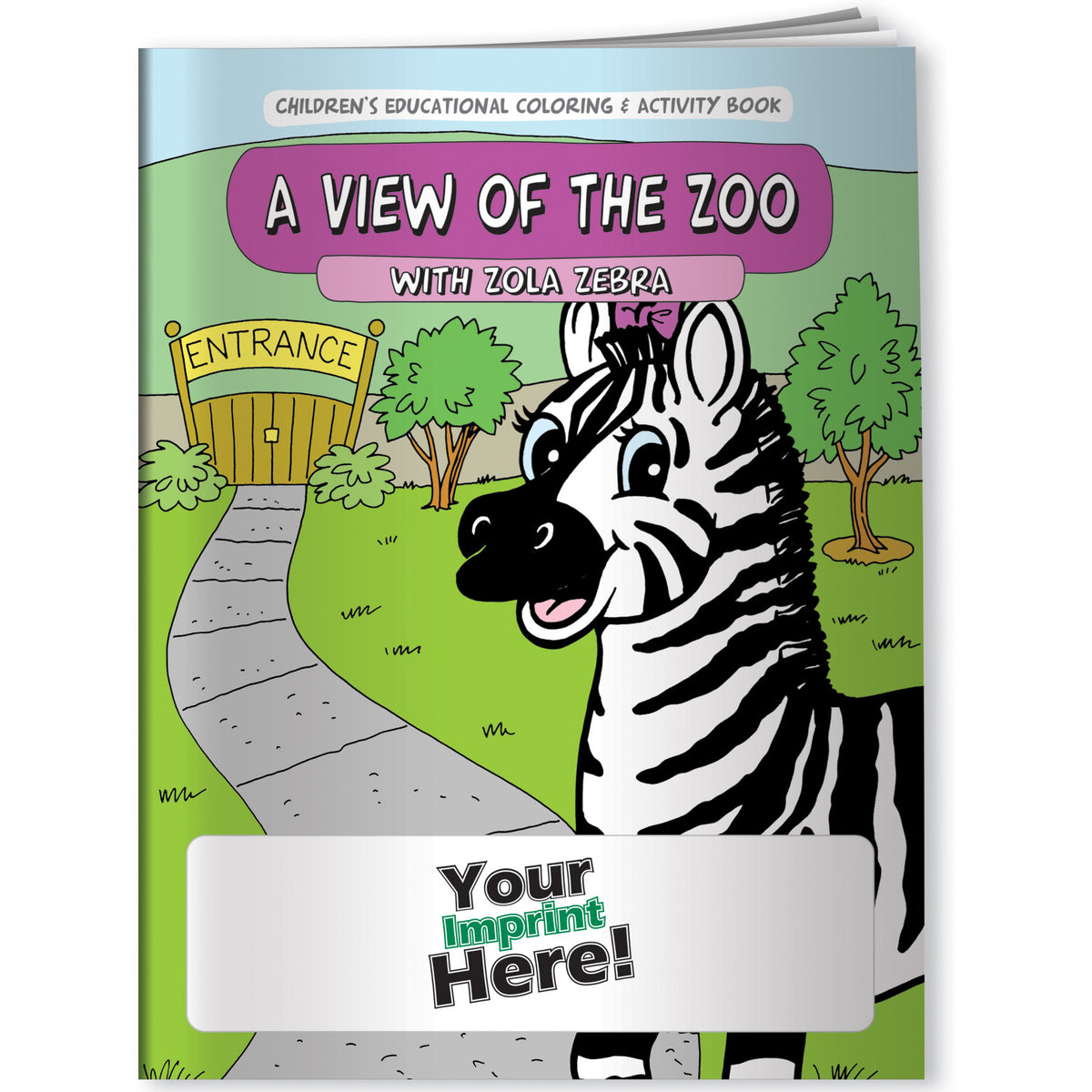 Zoo Animals Coloring Books - Add Your Imprint — ZoCo Products