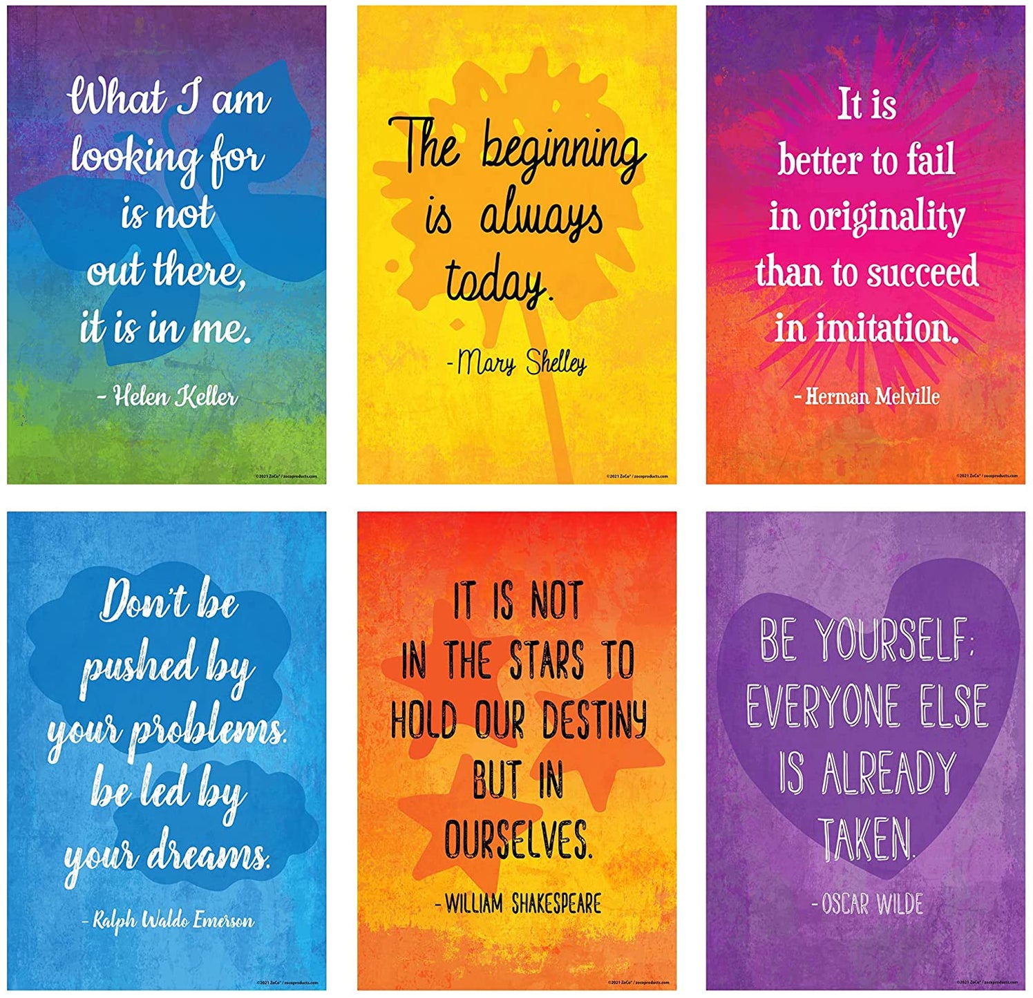 Inspirational & Growth Mindset Posters — ZoCo Products