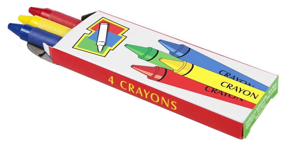 Box of 4 Crayons — ZoCo Products